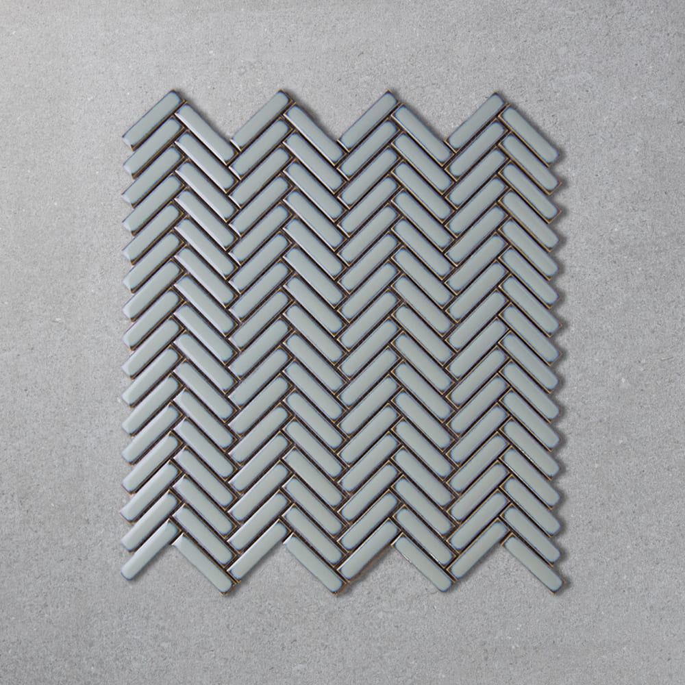 Herringbone Light Green - Fika Revestimientos